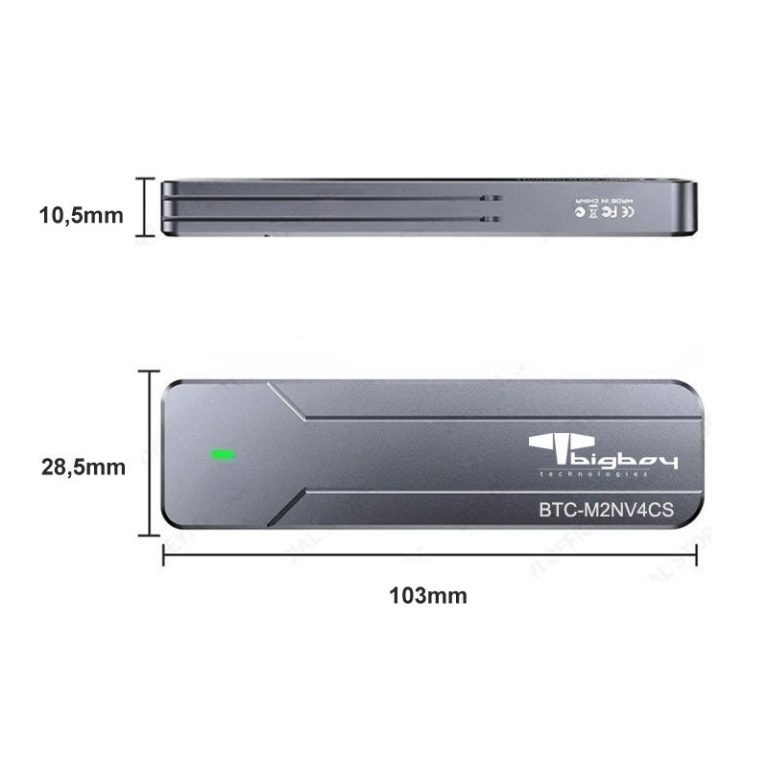 Bigboy M.2 NVMe SSD USB 3.2 Gen 2 Type-C Disk Kutusu | Asnet Bilgi ...